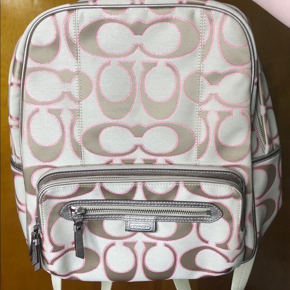 Coach | Bags | Coach Monogram Backpack | Poshmark